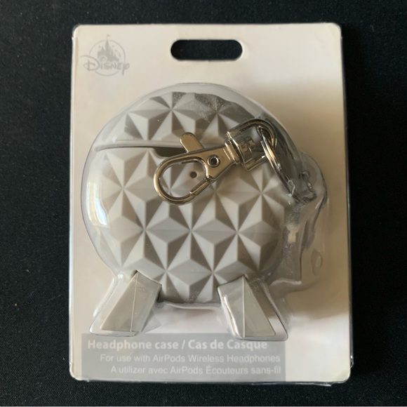 Disney | Accessories | Disney Dtech Epcot Spaceship Earth Airpod Case ...